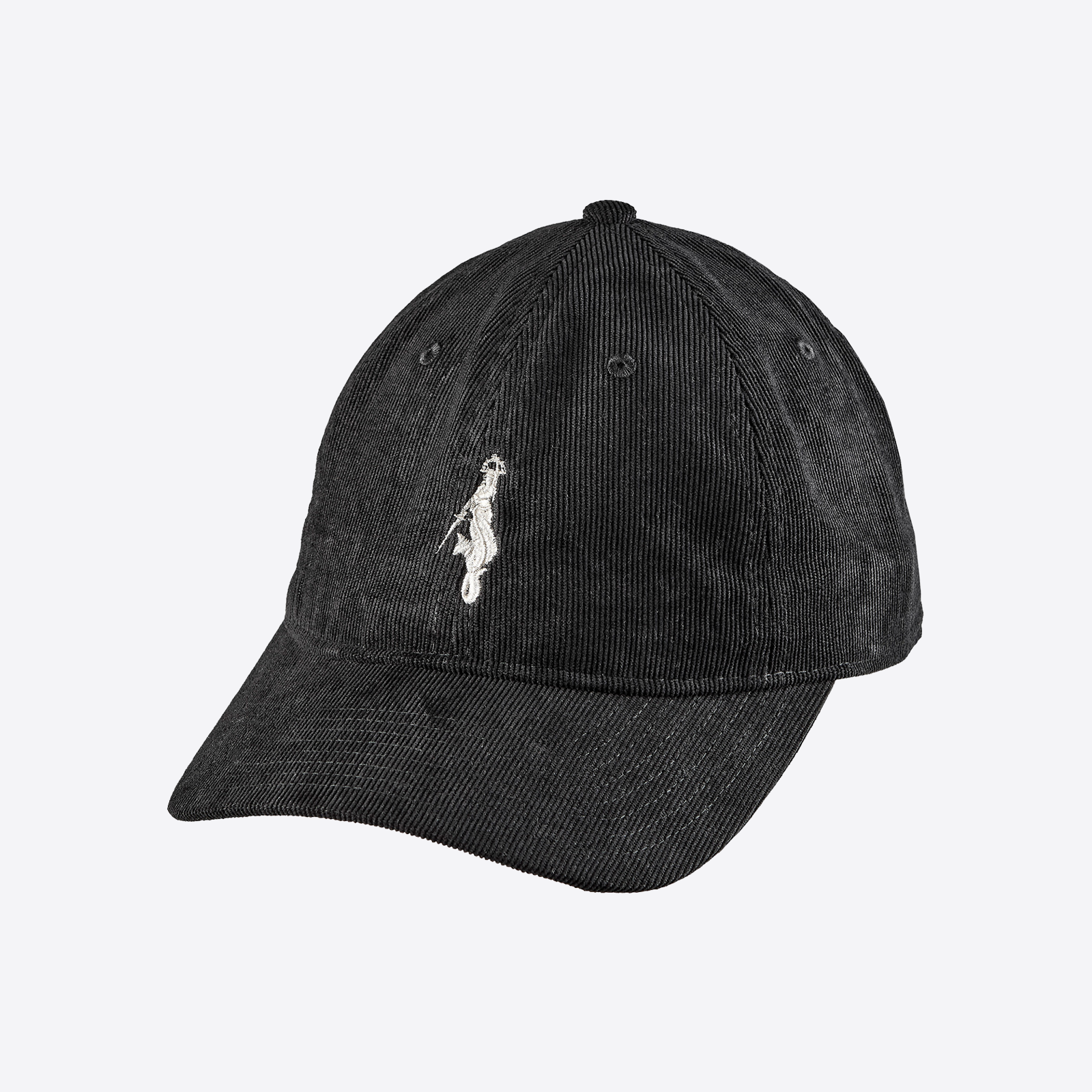 Justitia Cord Cap – Vintage Black – Liberus Solus